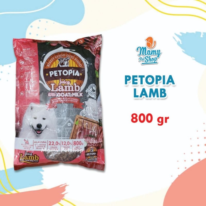 Jual PETOPIA PAKAN ANJING 800 gr | Shopee Indonesia