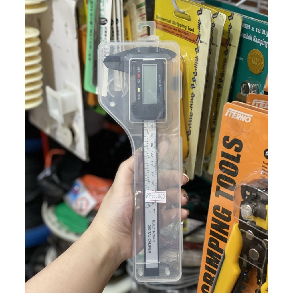 Jual Jangka Sorong Sketmat Sigmat Digital Vernier Caliper / Kaliper 150mm | Shopee Indonesia