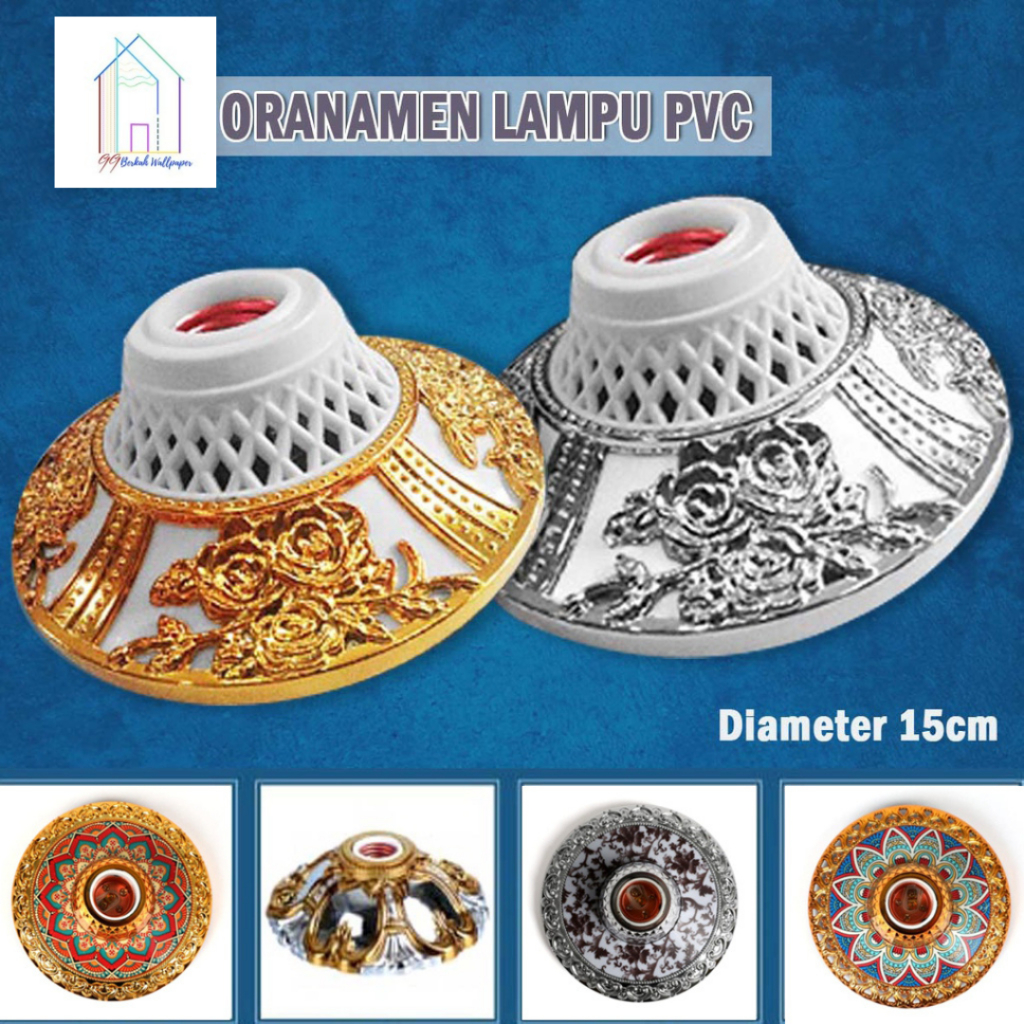 Jual FITTING LAMPU ARTISTIK PREMIUM MEWAH EKSKLUSIF / ORNAMEN LAMPU ...