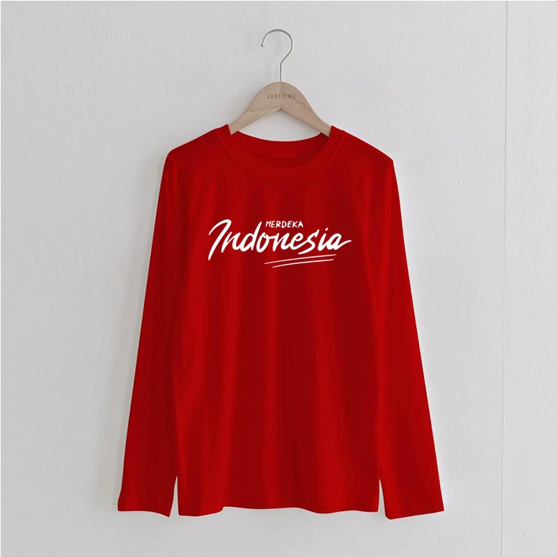 Jual Kaos Kemerdekaan Indonesia / Kaos Unisex Merdeka Indonesia / Kaos ...