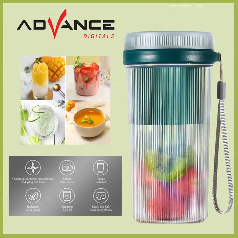 Jual 【Garansi 1 Tahun】Advance Blender Mini Portable / Juicing Cup ...