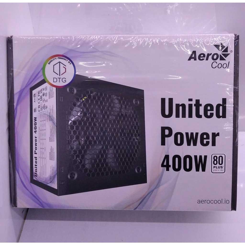 Jual Power Supply AEROCOOL United Power 400W 80 plus - PSU 400 Watt ...