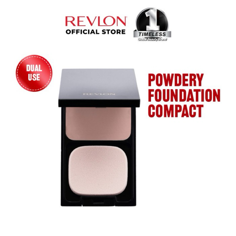 Jual Revlon Powdery Foundation Compact ( Bedak Basah ) | Shopee Indonesia