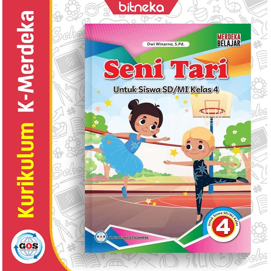 Jual Buku Siswa Seni Tari SD/MI Kelas 4 Kurikulum Merdeka - GOS | Shopee Indonesia
