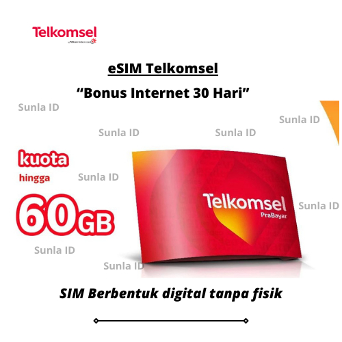 Jual Kartu e-SIM Telkomsel | Bebas Request Nomor | Shopee Indonesia