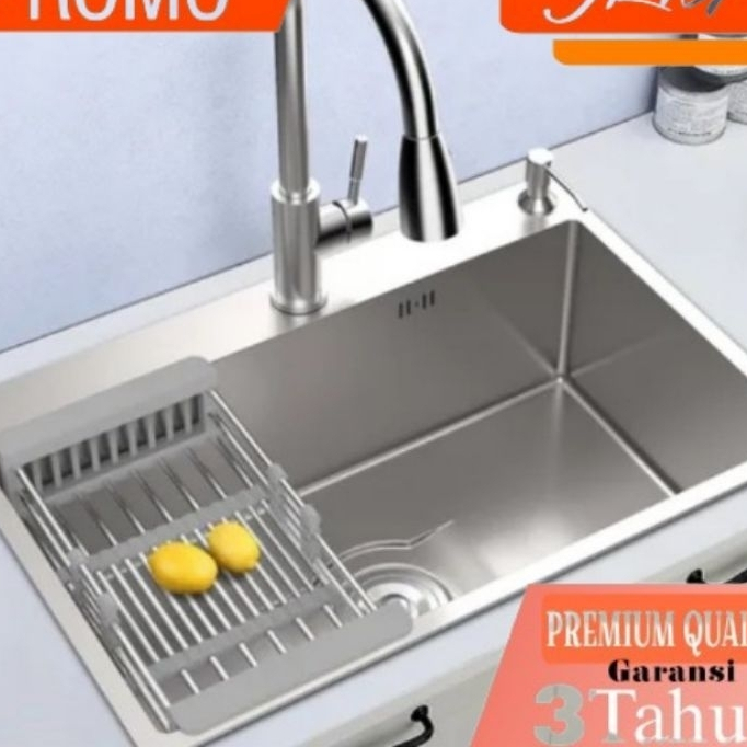 Jual KITCHEN SINK 5243/6045/7545 STAINLESS STELL/WASTAFEL CUCI PIRING ...
