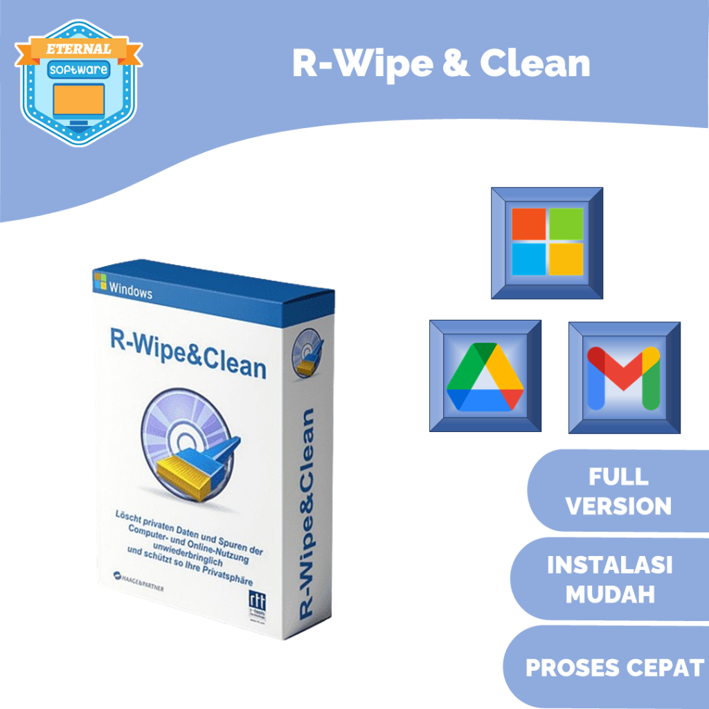 Jual R-Wipe & Clean Aplikasi Penghapus File Sampah Pada Komputer Full Lisensi Lifetime PRO ...