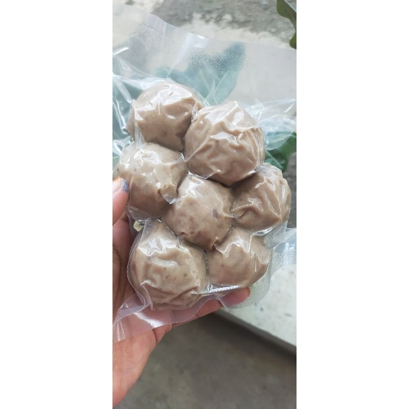 Jual Plastik vacum untuk makanan bakso kecil Dan sedang/ Isi 50 Biji ...