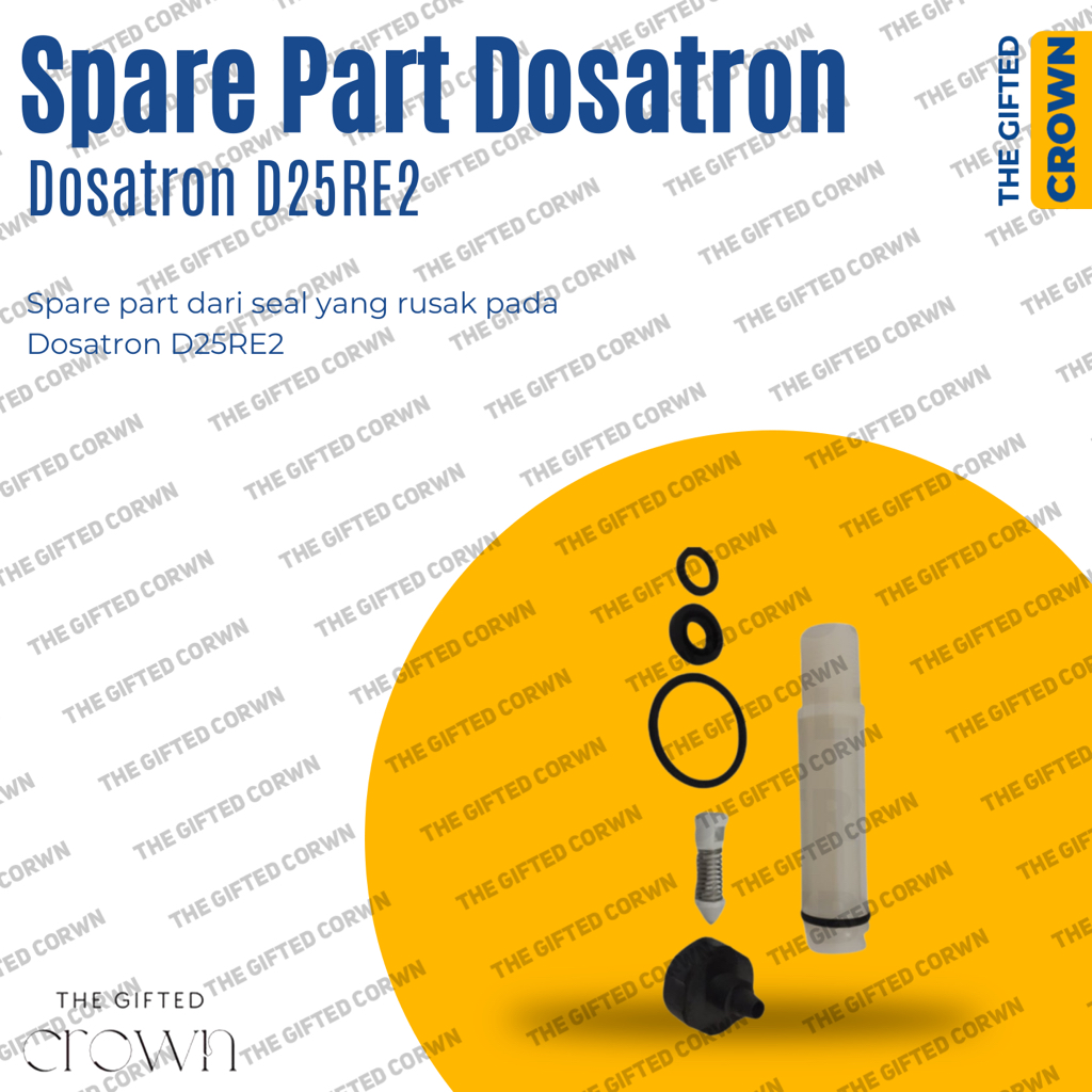 Jual SPARE PART DOSATRON D25RE2/DOSING SEAL KIT/COMPLETE SET LENGKAP SUKU CADANG PENGGANTI SEAL ...