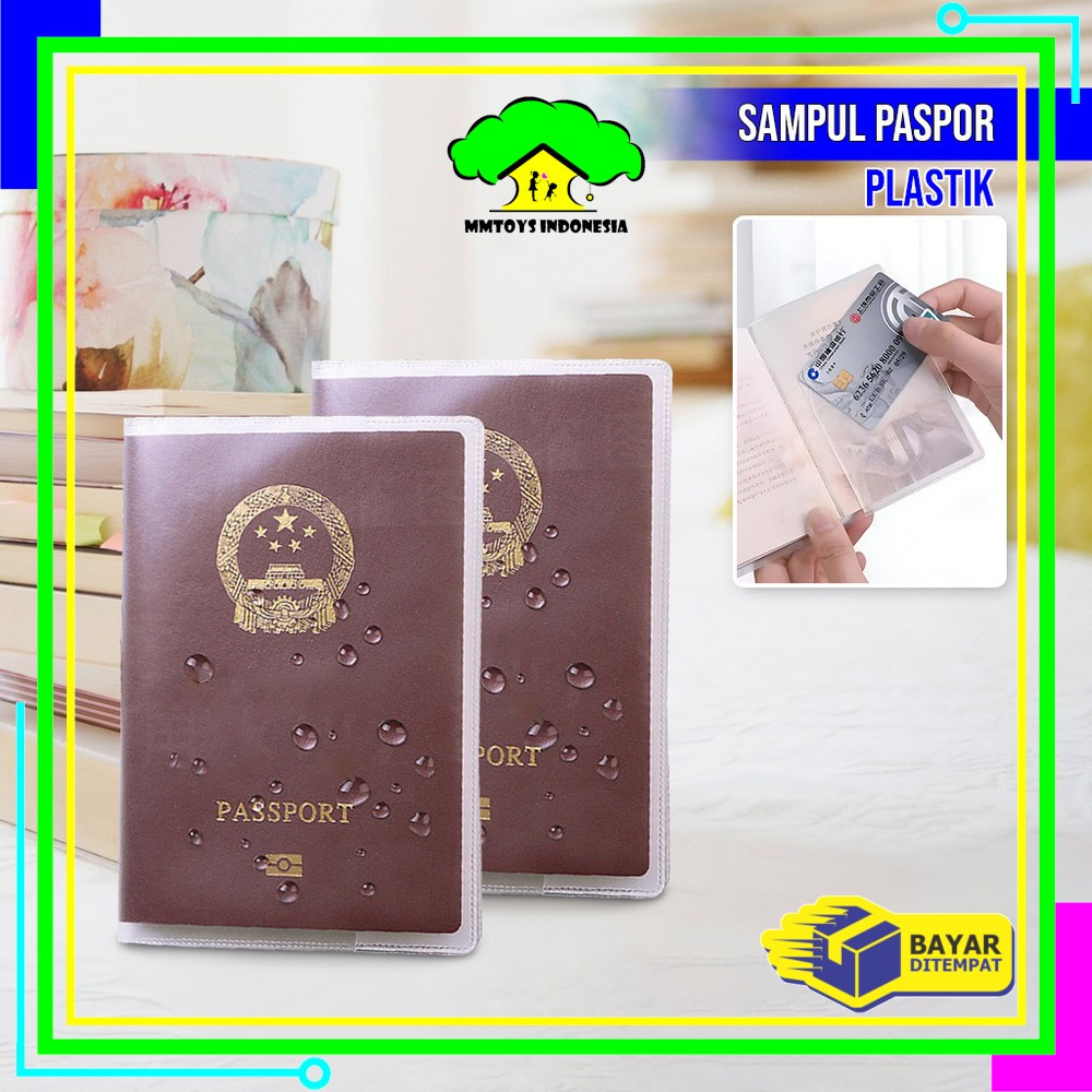 Jual MI-C1060 Sampul Passport Transparan Sampul Buku Nikah Cover ...