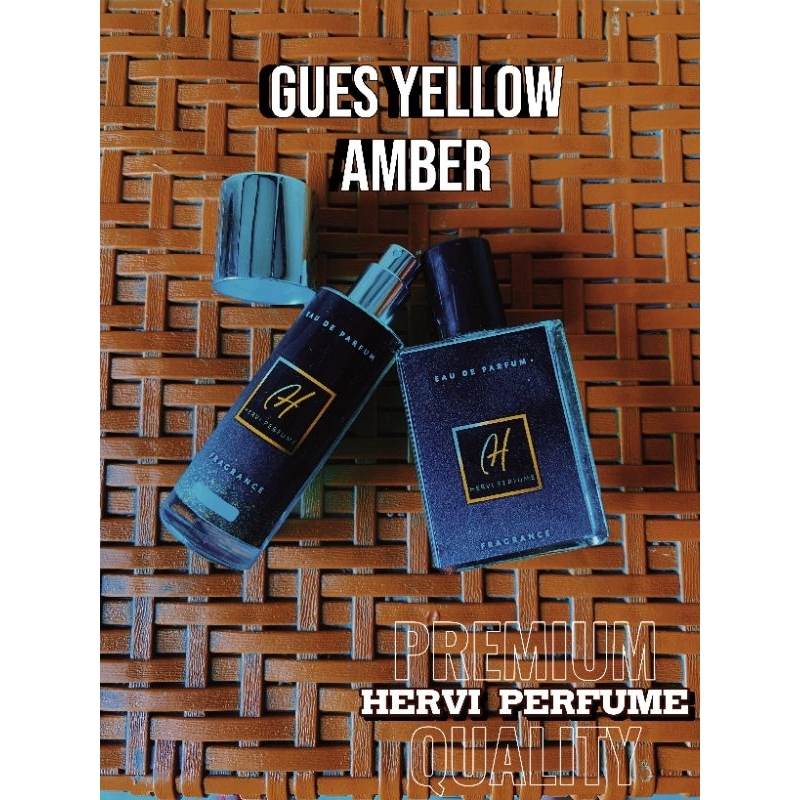 Jual PARFUM GUES YELLOW AMB3R INSPIRED PARFUM /GU3S KUNING/PARFUM BEST ...