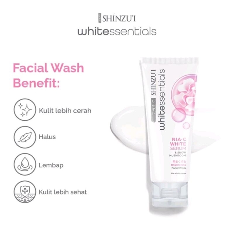 Jual Shinzui Skin Lightening Facial Wash - Normal Skin - for Acne Skin ...