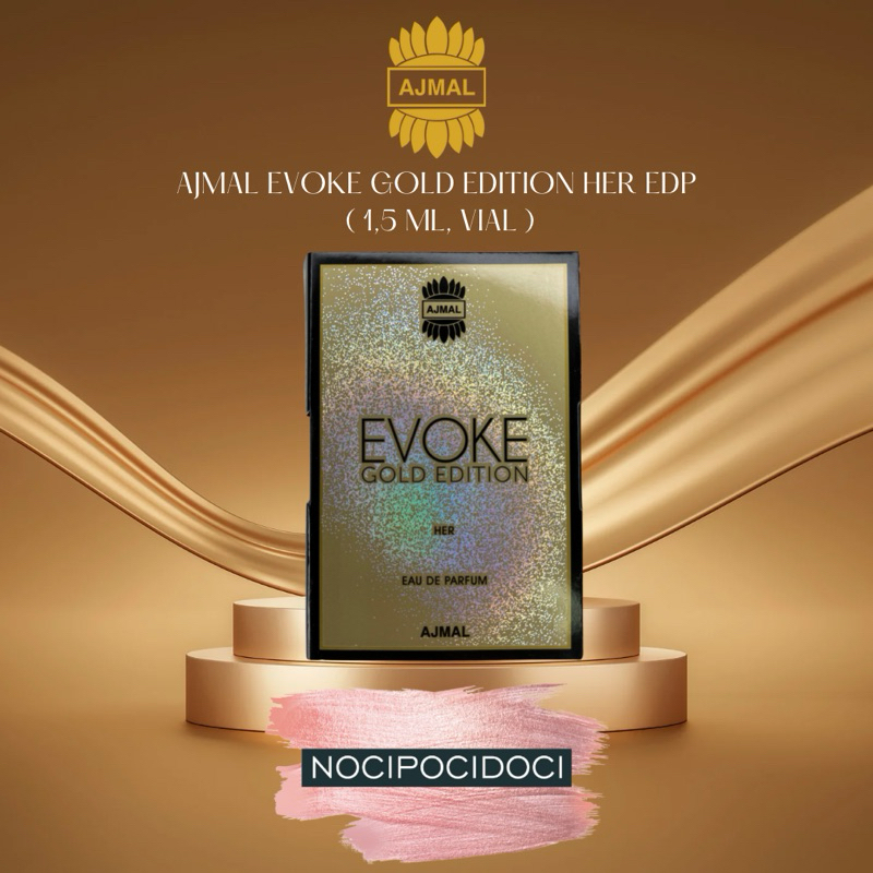 Jual Ajmal Evoke Gold Edition Her EDP ( 1,5 mL, Vial ) | Shopee Indonesia