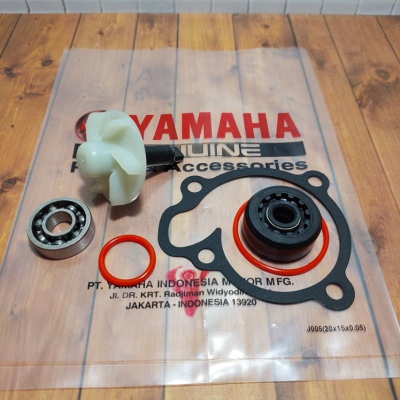 Jual paketan paking paken o ring seal bearing dan as kipas waterpump motor yamaha nmax n max 155 ...