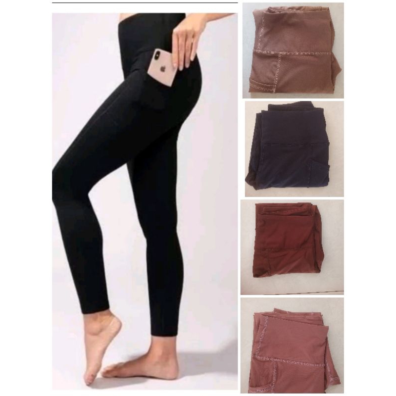 Jual Anko active legging pocket | Shopee Indonesia