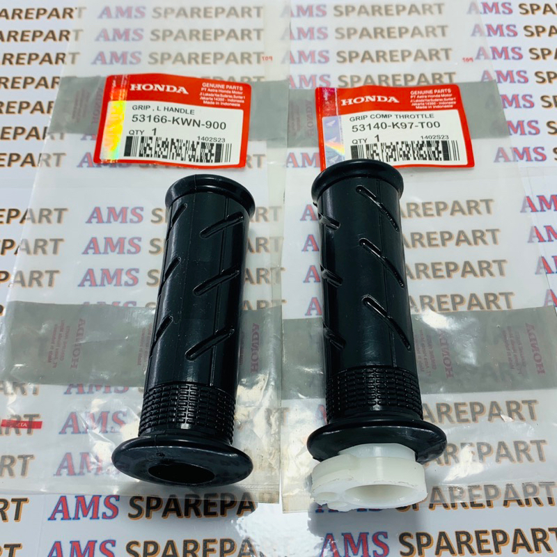 Jual HAND GRIP KARET STANG (1 SET) HONDA PCX 150,PCX 160,ADV K97-T00 ...