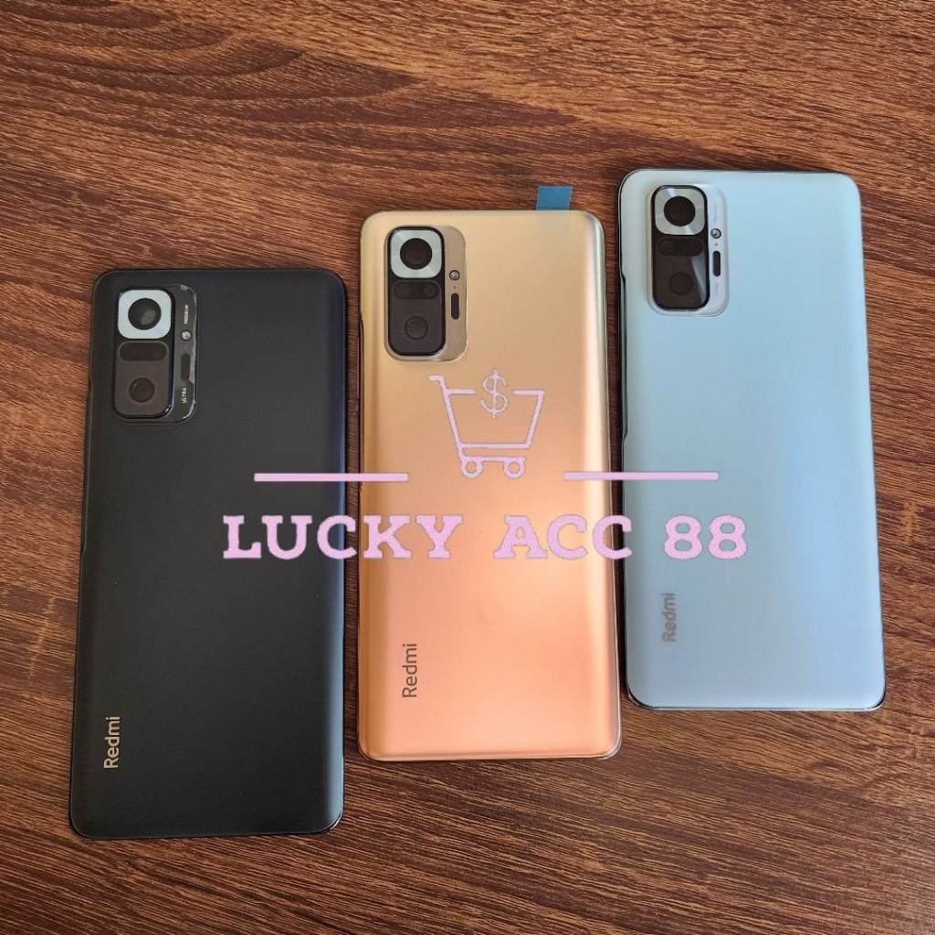 Jual Backdoor Tutup Belakang Hp Xiaomi Redmi Note 10 Pro / Xiomi Redmi ...