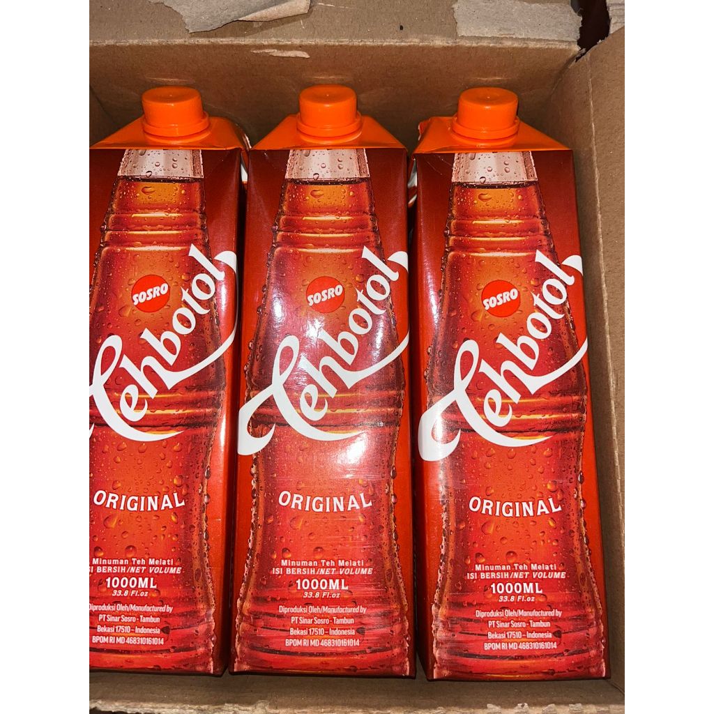 Jual TEH BOTOL SOSRO 1000ML (PROMO) | Shopee Indonesia