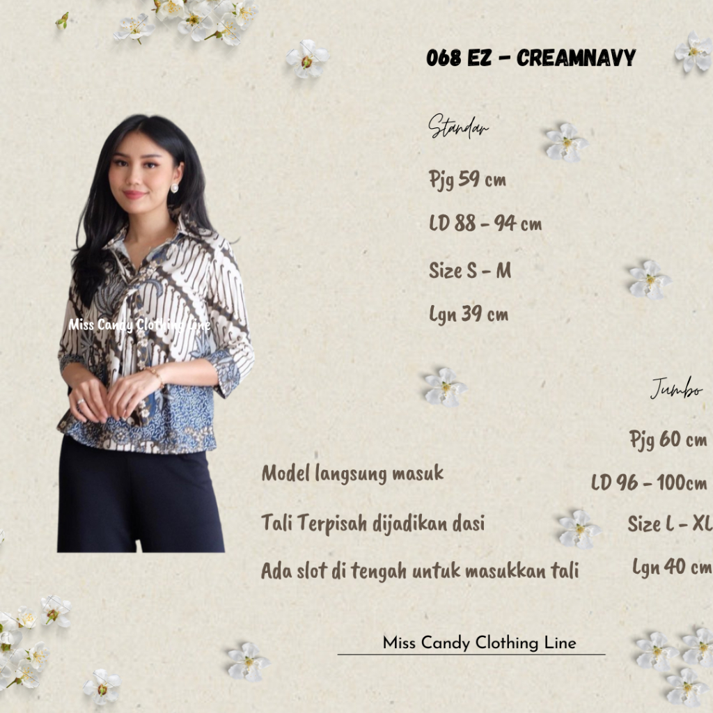 Jual Atasan Batik Wanita Modern Krah 068 RK HJ SB EZ VL JD HG TW AW NB BV BT FO CP GW PC AMK PRG ...