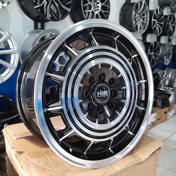 Jual Velg racing hsr series terbaru r15 mobil vios kijang corola galant ...