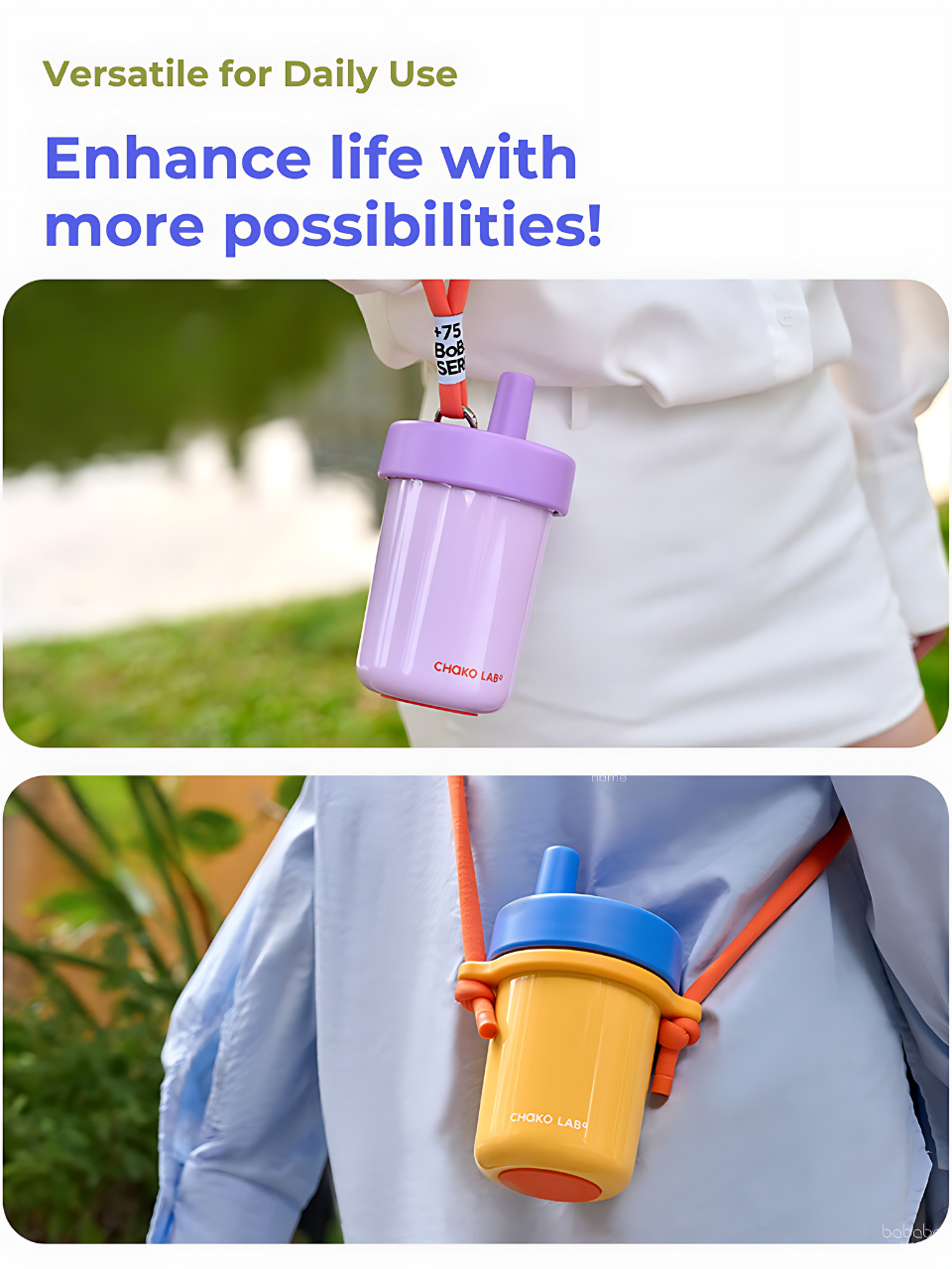 Jual CHAKO LAB Bobo Vacuum Cup Insulated Thermos 485ml - Pastel Color ...