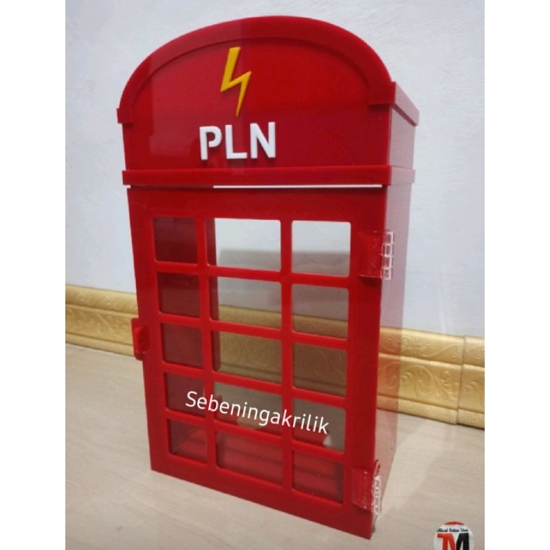 Jual Box Meteran Listrik PLN Token Prabayar kecil Bahan Akrilik | Box ...