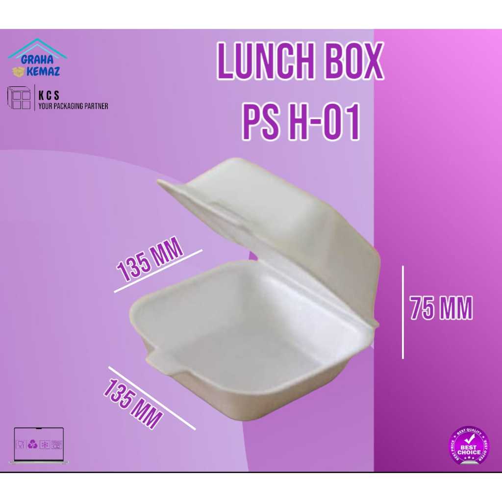 Jual TEMPAT SNACK&KUE FOAM (isi 200pc) /LUNCH BOX KCS H-01 | Shopee ...