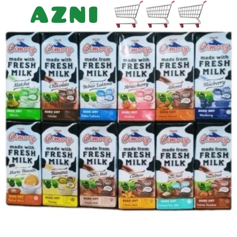 Jual Cimory Susu UHT Fresh Milk 250 ml | Shopee Indonesia