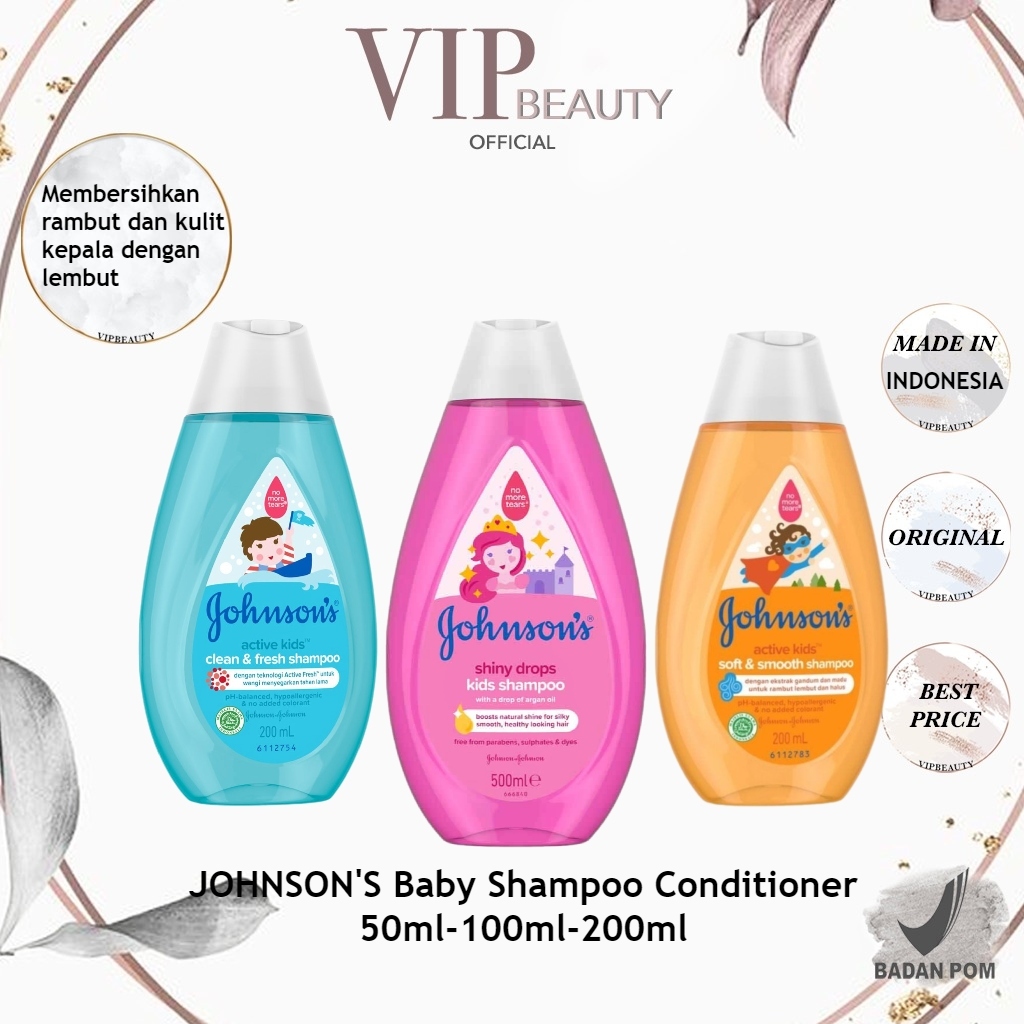 Jual JOHNSON'S Baby Shampoo Conditioner | Shopee Indonesia