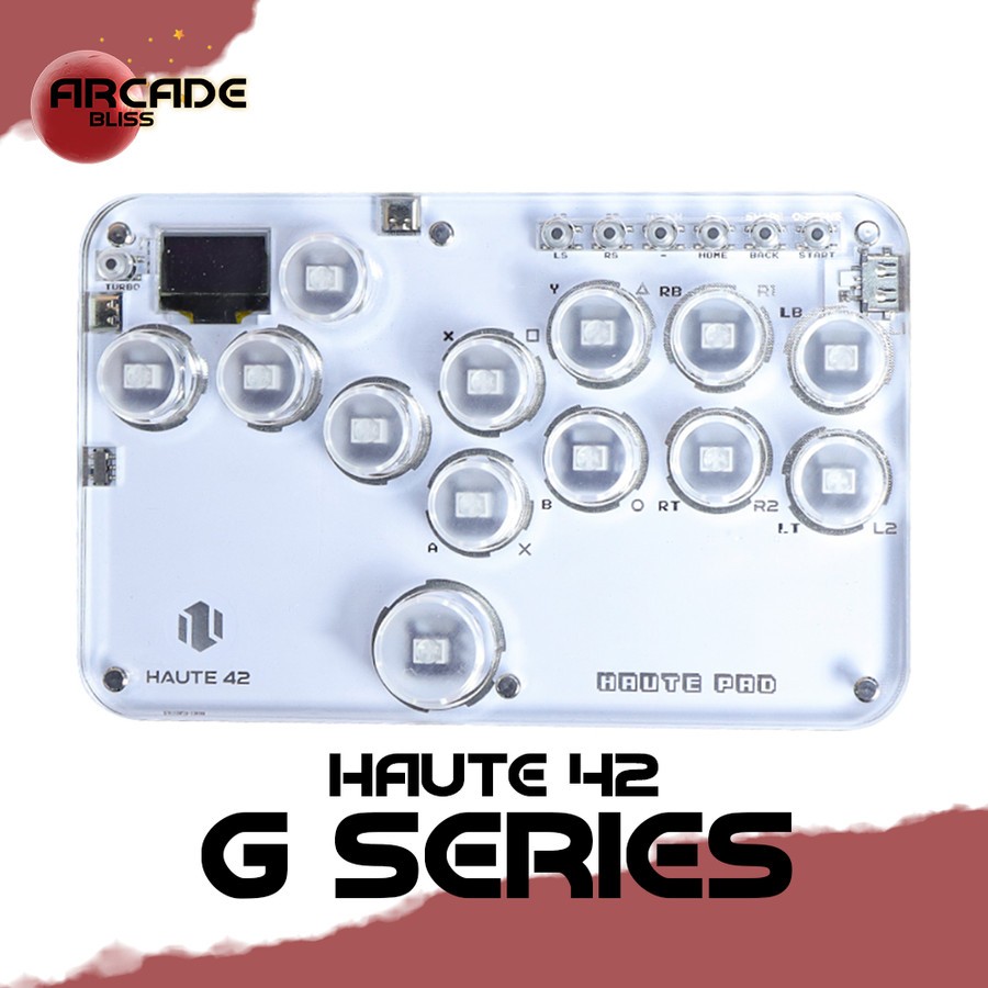 Jual Haute42 G Series Pad G16 G13 Hitbox Controller Mixbox Arcade Stick ...