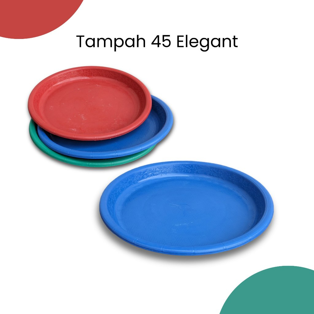 Jual Tampah plastik 45 cm Murah / Nampan Bulat Plastik Serbaguna ...
