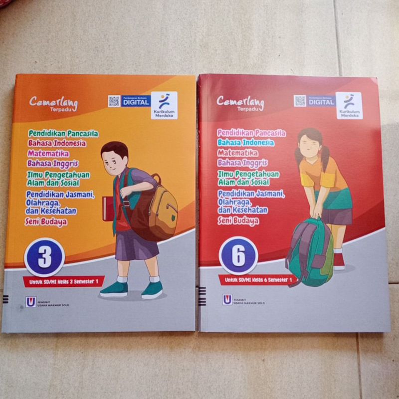 Jual Cemerlang Kumer Kelas 3 & 6 LKS Gabungan SD Kurikulum Merdeka ...