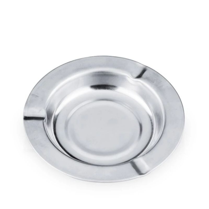Jual Asbak Rokok Stainless Steel Asbak Portable Meja Cafe Style Ashtray ...