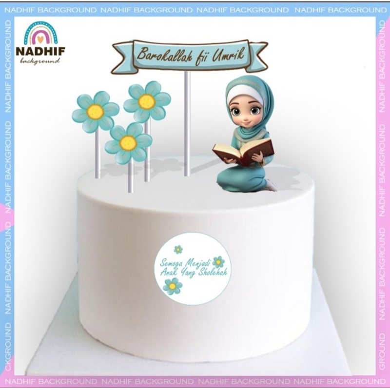 Jual topper karakter anak soleh/hiasan kue ulang tahun variasi ZOOM ...