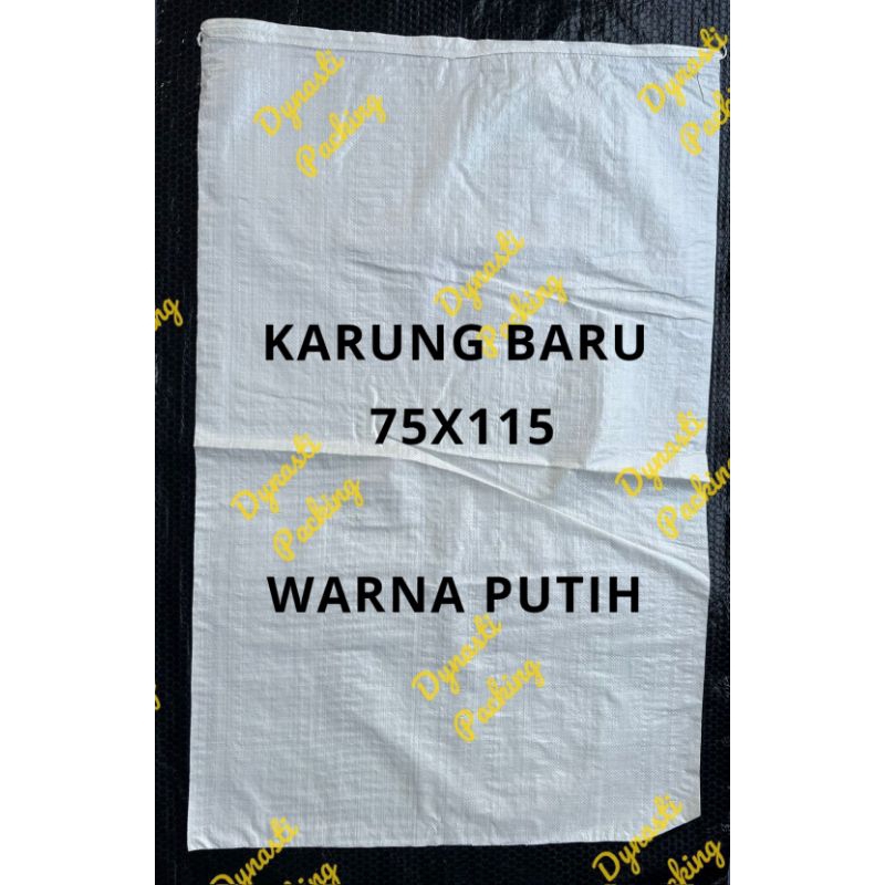 Jual Karung Plastik 100 Kg Karung Baru Ukuran 75 x 115 75x115 Cream ...