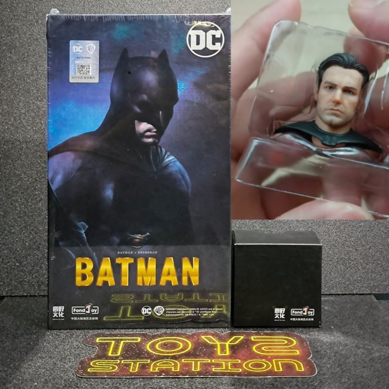 Jual Fondjoy Batman DELUXE BVS + Headsculpt Dawn of Justice Skala 1/9 ...