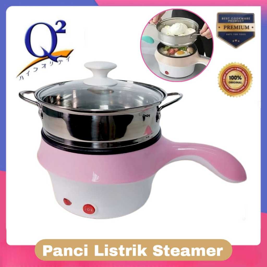Jual Panci Kukus Listrik Multifunctional electric fry pan Panci Listrik ...