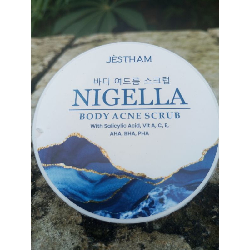 Jual Jestham Nigella Body Acne Scrub | Shopee Indonesia