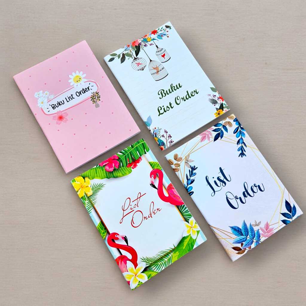 Jual BUKU LIST ORDER / BUKU LIST ORDER OLSHOP / BUKU LIST ORDER BARANG ...