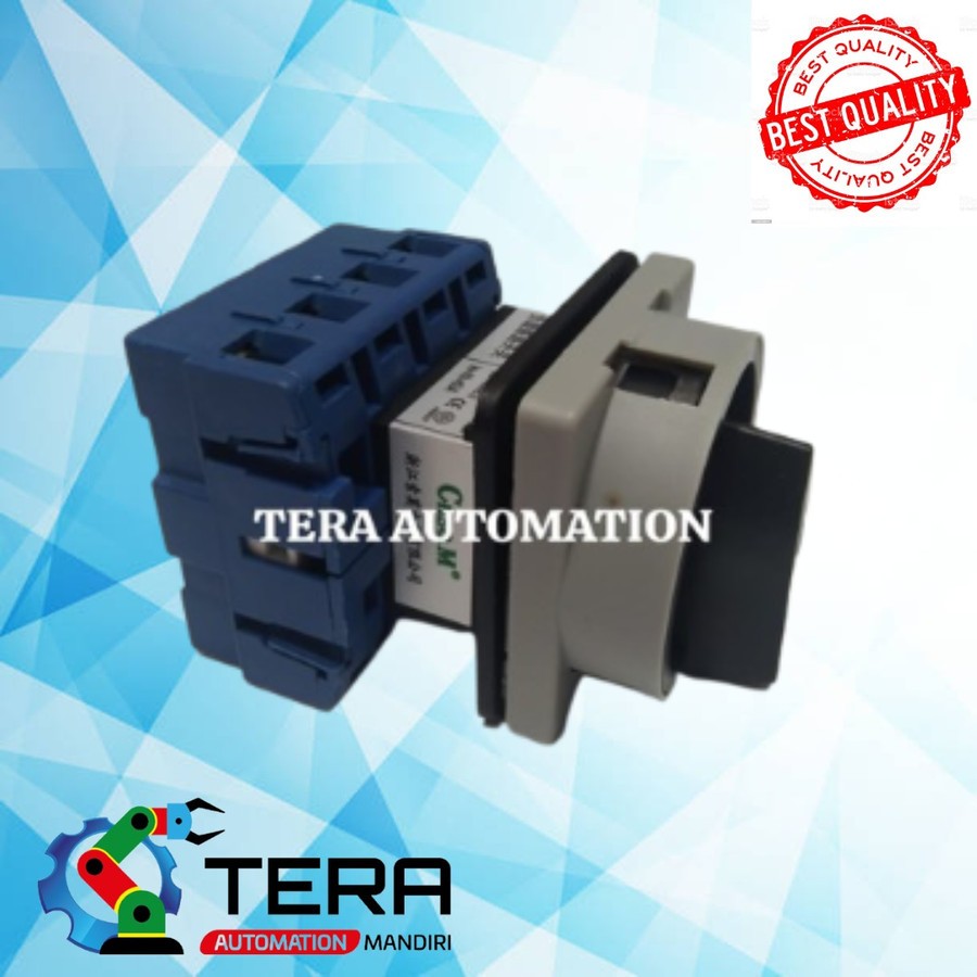 Jual Cam Switch Selector Rotary Changeover COS 4P 64x64 GS04-63-4P 63A ...