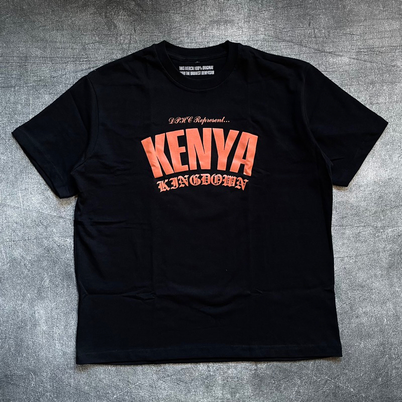 Jual Tshirt KENYA KING DOWN - 100% DENPASAR RDS Official Merchandise ...
