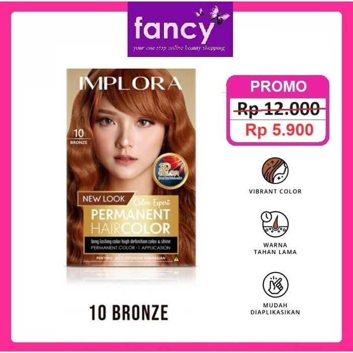 Jual Implora HAIR COLOR Cat Pewarna Rambut | Shopee Indonesia Jual Implora HAIR COLOR Cat Pewarna Rambut | Shopee Indonesia