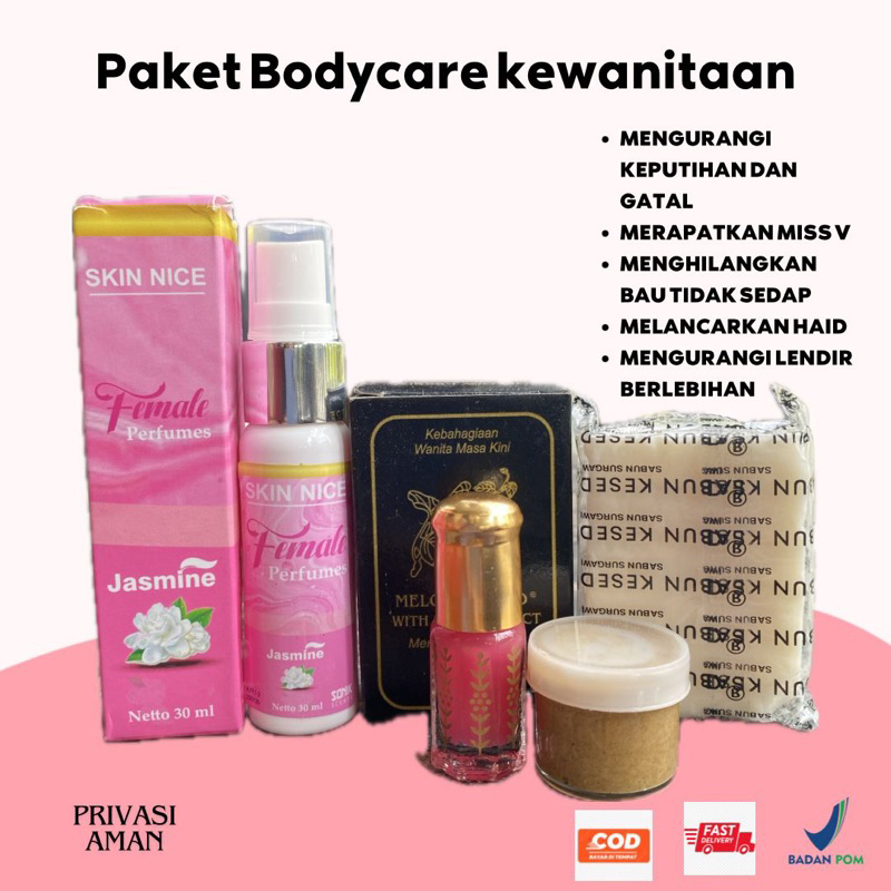 Jual PAKET BODYCARE ISI 4 (CREAM DAYAK + SABUN KESED MELODY + MISK ...