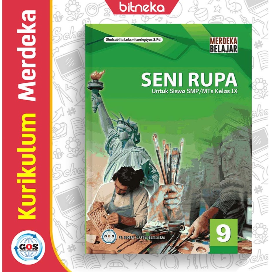 Jual Buku Siswa Seni Rupa SMP/MTS Kelas 9 Kurikulum Merdeka - GOS | Shopee Indonesia