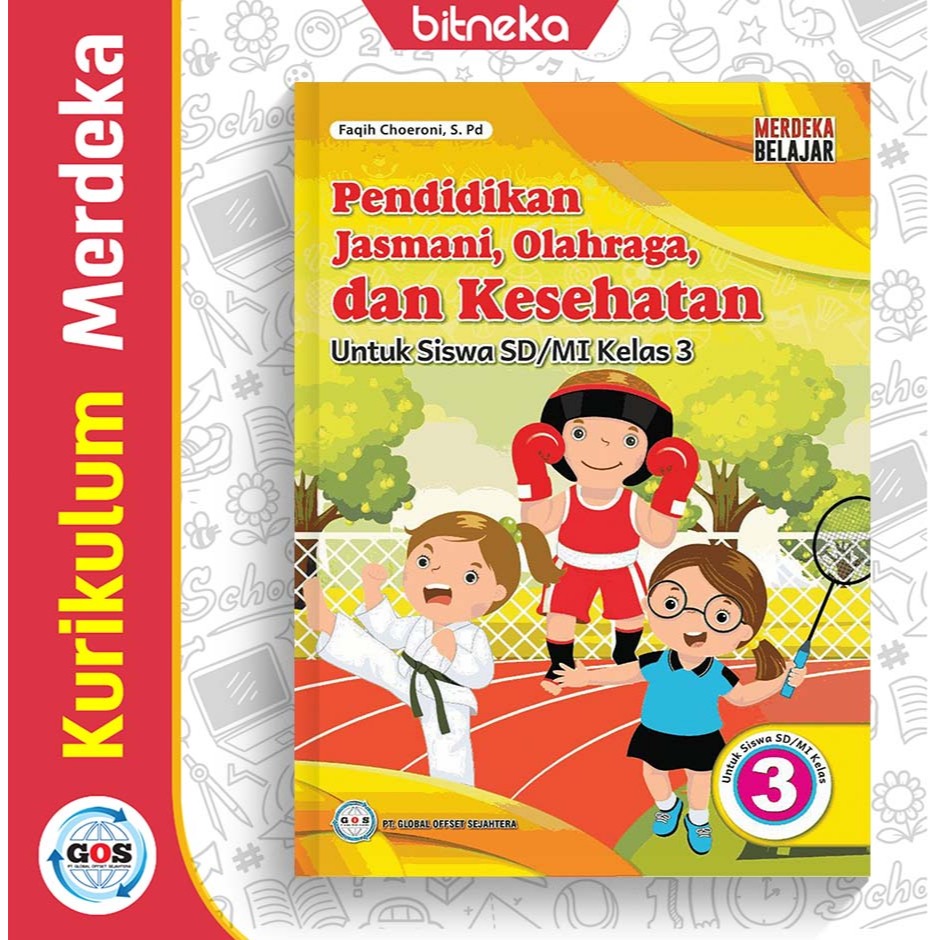 Jual Buku Siswa PJOK SD/MI Kelas 3 Kurikulum Merdeka - GOS | Shopee Indonesia