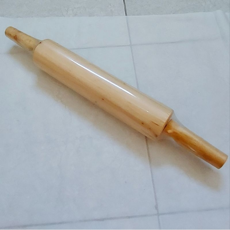 Jual Rolling pin kayu besar 42cm (baru) | Shopee Indonesia