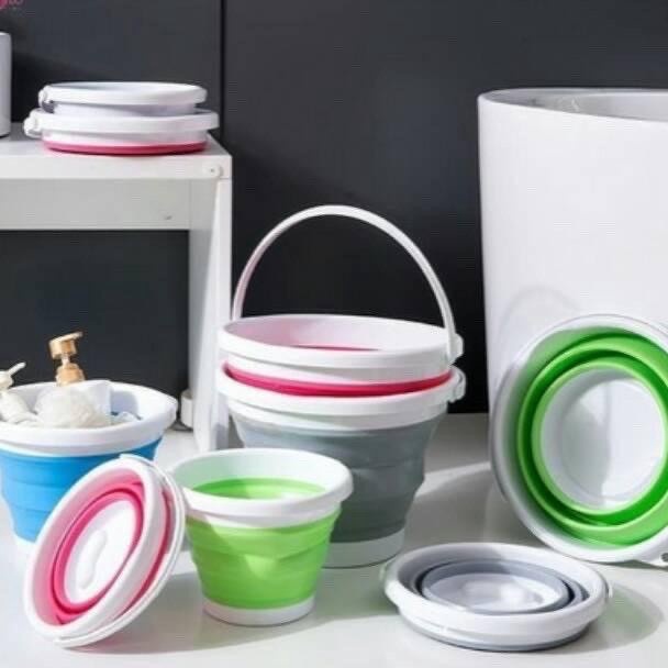 Jual Zba PROMO Ember Lipat Portable 3L 5L 1L Water Bucket Foldable ...