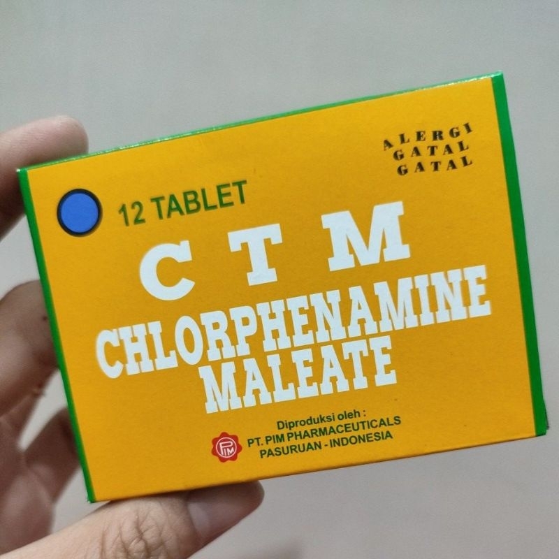 Jual CTM ceteme strip 12 tablet anti alergi gatal | Shopee Indonesia