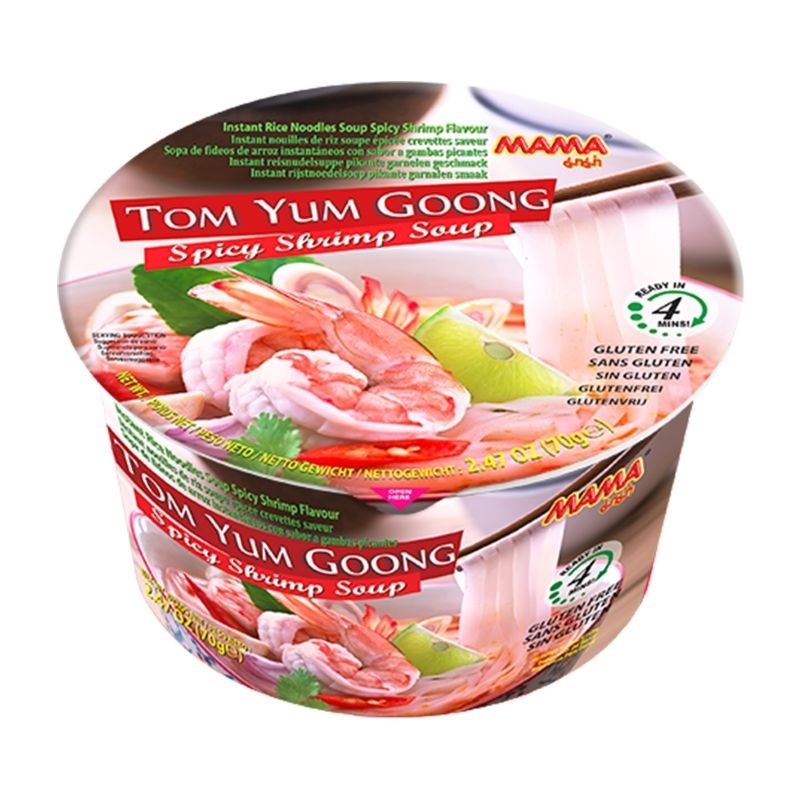 Jual Mama Bowl Tom Yum Goong 70g | Shopee Indonesia