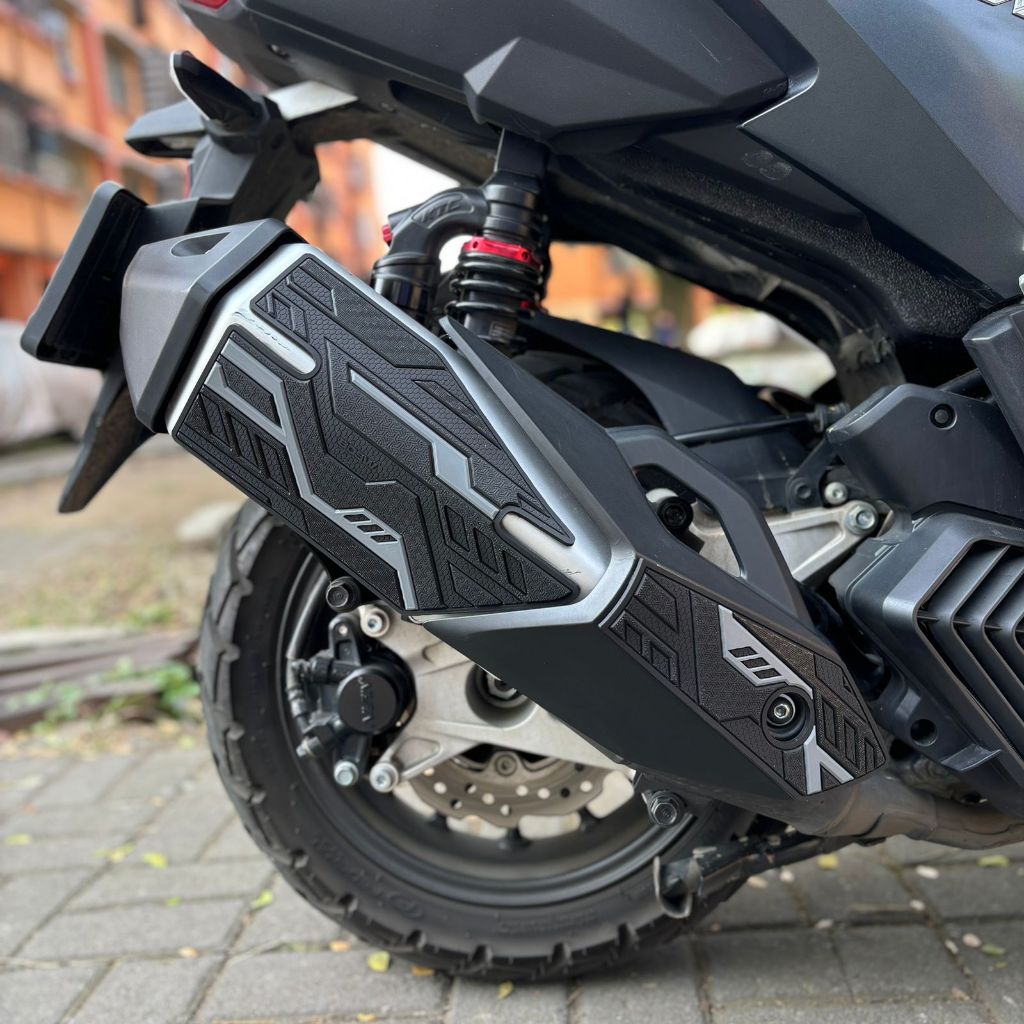 Jual Cover Knalpot Adv 160 Aksesoris Muffler Body Protector Bahan Karet ...